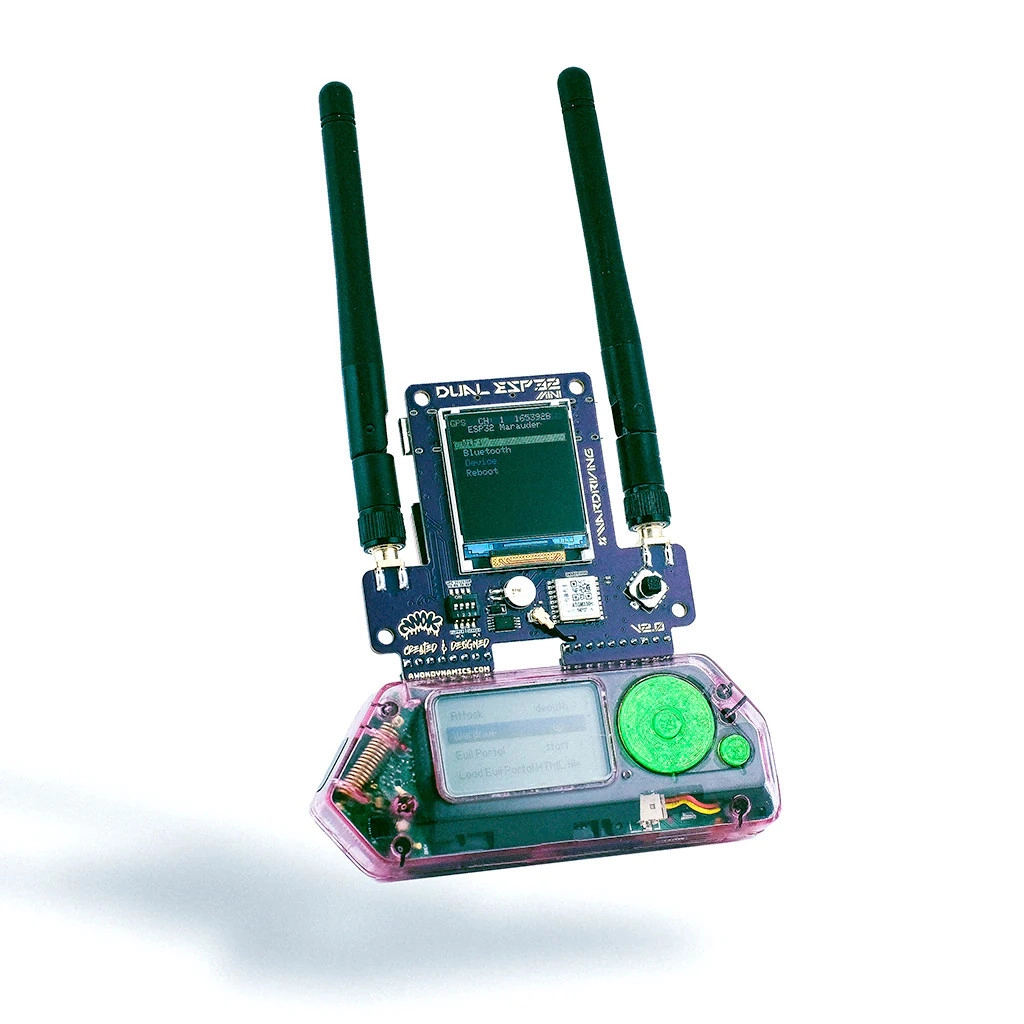 Buy Dual Mini v2 Dual ESP32 Wi-Fi Board AWOK for the Flipper Zero ...